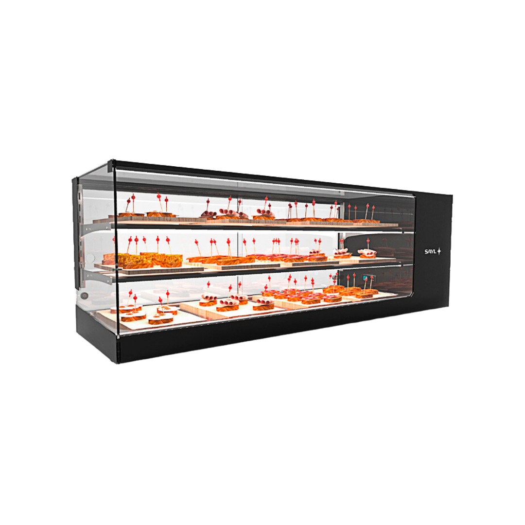 Vitrine réfrigérée FOOD à poser 3 niveaux - 970 - Resto CHR